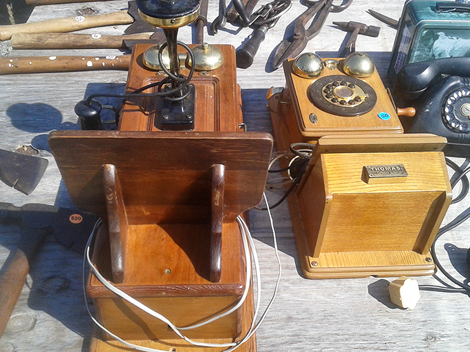 Before smartphones ruled our lives, these wooden beauties connected us—now they're conversation pieces that younger visitors won't know how to operate.