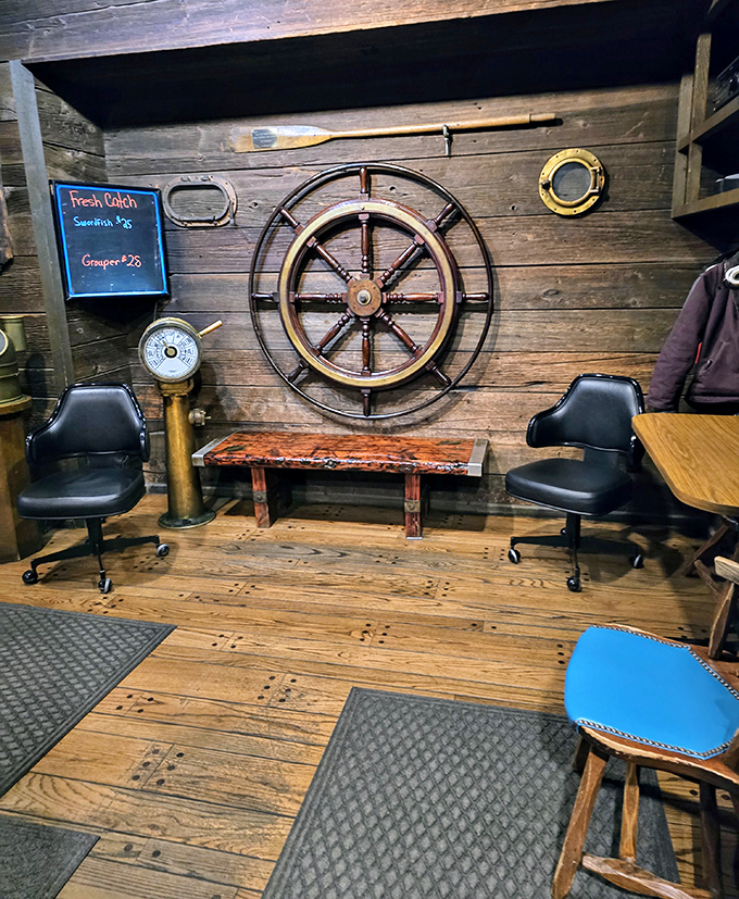 The ship's wheel isn't just for show &ndash; it's steering this Columbus establishment through decades of changing food trends while staying true to its course.