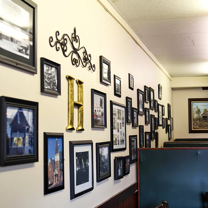 The wall of memories tells stories without words&mdash;a visual history that makes first-timers feel like they've been coming here for years.