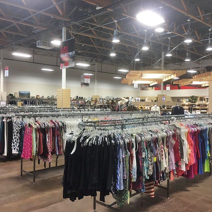 Fashion's second chance saloon. This technicolor dream of clothing proves that style doesn't need a first-class price tag to make a statement.