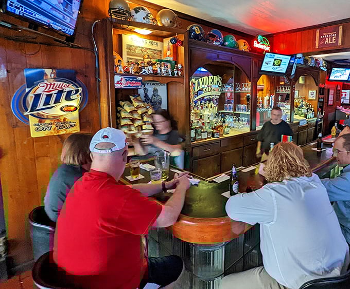 The bar at Slyder's isn't just where drinks are served&mdash;it's where friendships are forged, deals are made, and local legends are born.