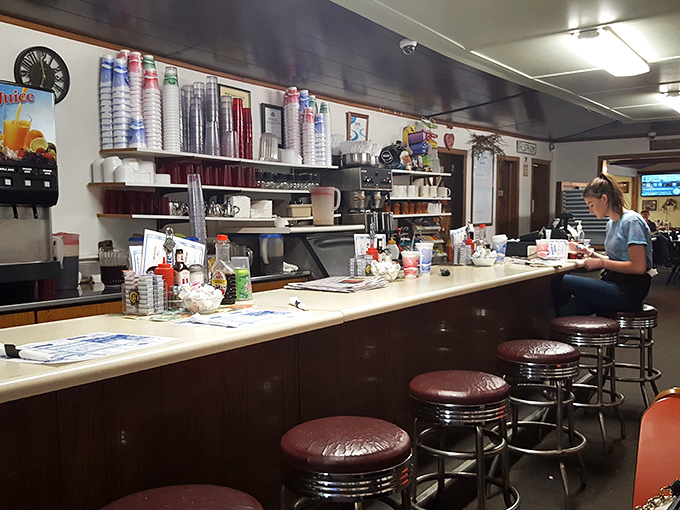 The bustling kitchen where breakfast magic happens, with skilled cooks turning simple ingredients into morning masterpieces.