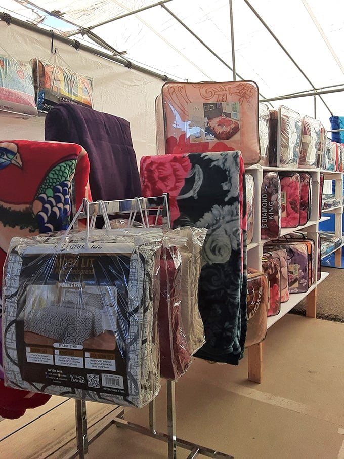 Bedding displays that make you question why you've been sleeping on the same comforter since the Obama administration.