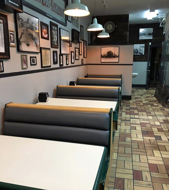 These booths have witnessed first dates, family celebrations, and countless "remember when" conversations beneath vintage Erie photographs.