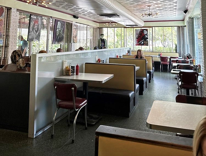 These booths have heard more secrets, supported more elbows, and witnessed more clean plates than most therapists, gym trainers, or food critics.