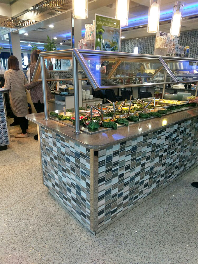 The salad bar &ndash; nature's candy store for adults who want to pretend they're being healthy before demolishing a slice of pie.