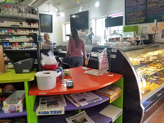 Where the magic happens: that deli counter is command central for sandwich excellence and afternoon salvation.