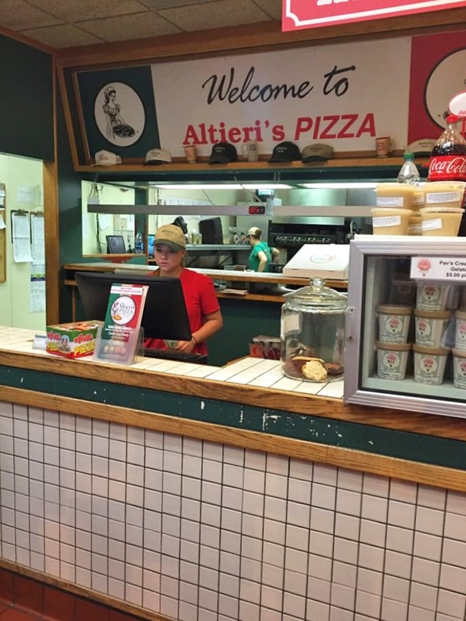 The heart of any great pizzeria &ndash; where orders become edible dreams and hungry customers become lifelong devotees.