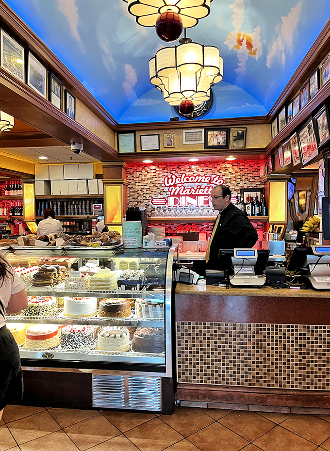 The dessert case and counter area&mdash;where dreams are displayed under glass and decisions become increasingly difficult with each passing second.
