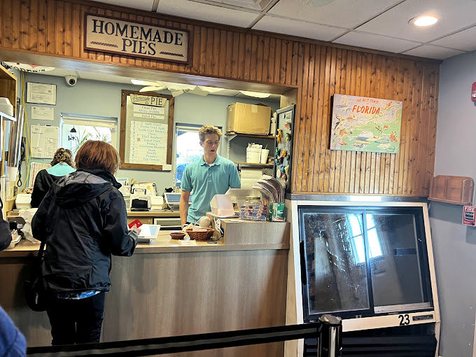 "Homemade Pies" isn't just a sign&mdash;it's a promise. The pie counter at Yoder's is where willpower goes to surrender gracefully.