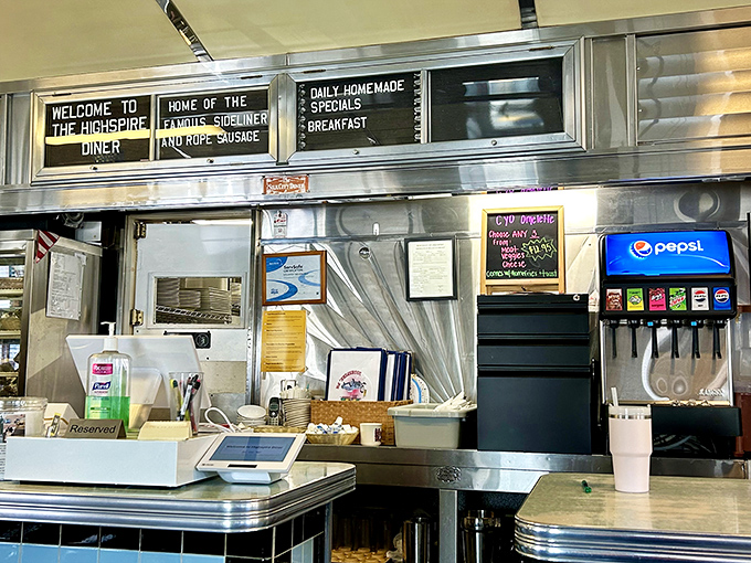 "Welcome to the Highspire Diner"&mdash;five words that promise more satisfaction than most five-star restaurants could ever deliver.