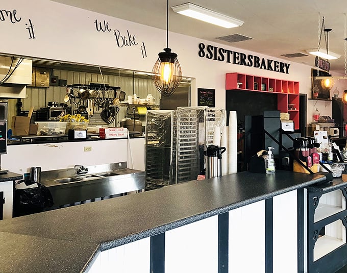 Behind this counter, magic happens daily. The "We Bake It" sign isn't just words&mdash;it's a solemn oath.