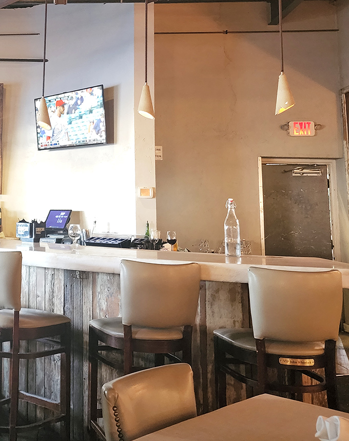 Counter seating for those who like their Italian food with a side of culinary theater&mdash;front row tickets to deliciousness.