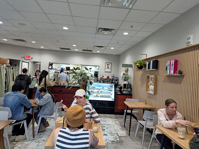 A bakery where people actually look up from their laptops occasionally. The pastries are that good&mdash;they demand your full attention.