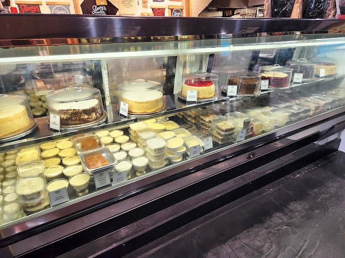 Dessert cases that whisper sweet nothings to your willpower. The perfect finale to a seafood symphony.