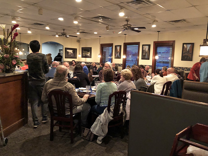 The true measure of a local favorite: tables filled with people who look like they've been coming here for years&mdash;and plan to keep it that way.