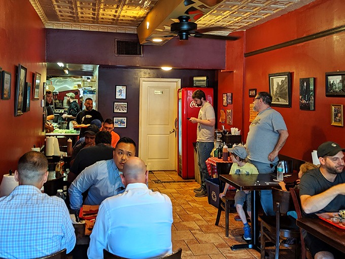 A packed house of happy diners proves the universal truth: good BBQ brings people together better than most family reunions&mdash;and with less drama.