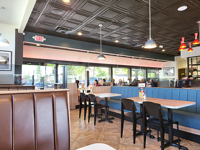 Every table tells a story, and judging by the smiles, they're all delicious tales with very happy endings.