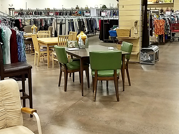 Complete dining sets wait patiently for families ready to upgrade their mealtime gathering spaces.