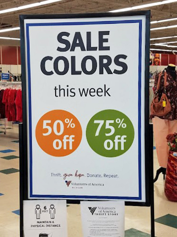 The magical color-coded discount system &ndash; like a secret language where understanding the tags translates directly to savings.