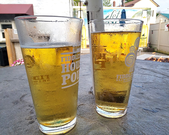 Cold beers on a hot day&mdash;a simple pleasure that somehow never gets old. These golden glasses are Pennsylvania summer distilled into liquid form. 