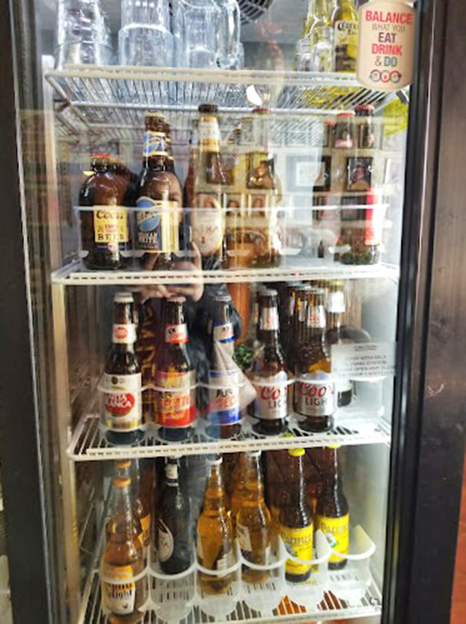 The beer selection might not be encyclopedic, but it includes all the Mexican classics you'd want to pair with your enchiladas and tacos.