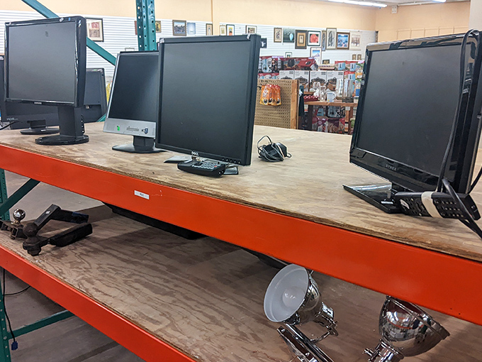 Electronics that have seen better days but still have plenty to give. That monitor might help someone start a home business or finish their degree.
