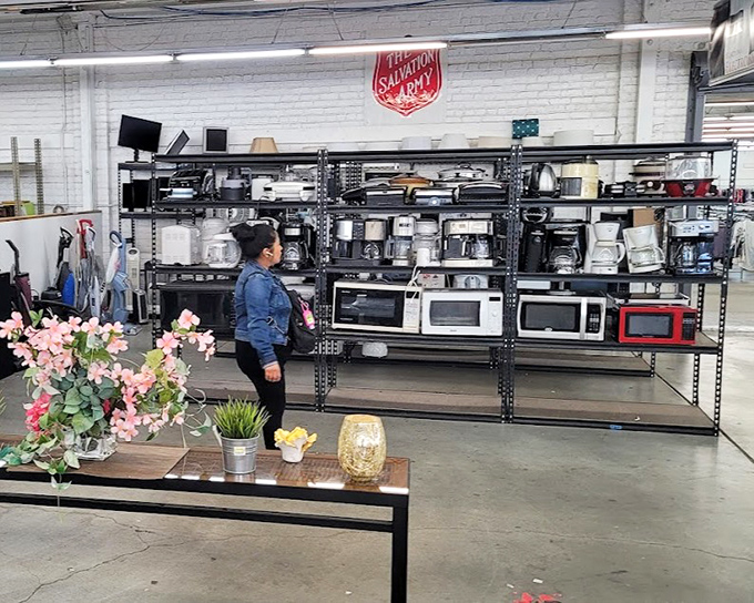 The appliance section: where microwaves, coffee makers, and kitchen gadgets get their second wind and your kitchen gets an affordable upgrade.