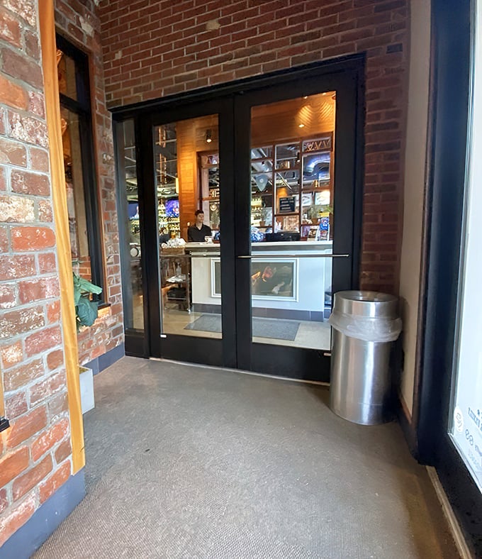 An entrance that promises good things await. Like the opening credits to your favorite food movie&mdash;anticipation built into the architecture.