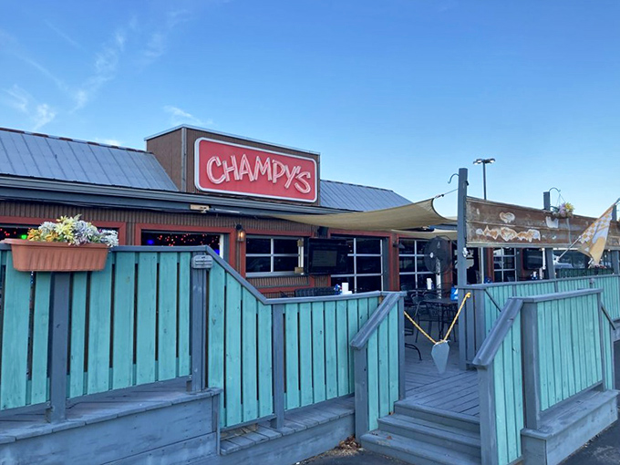 The entrance promises what awaits inside: unpretentious surroundings where the food, not the decor, takes center stage.