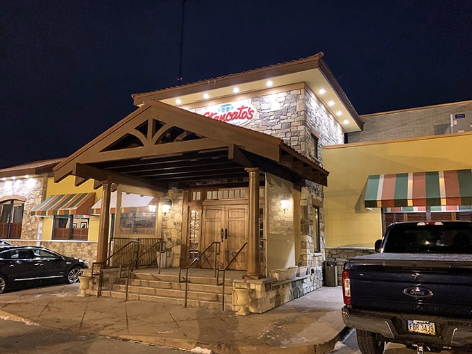 At night, Stancato's glows like a lighthouse for the culinarily shipwrecked, guiding hungry souls to a safe harbor of pasta and wine.