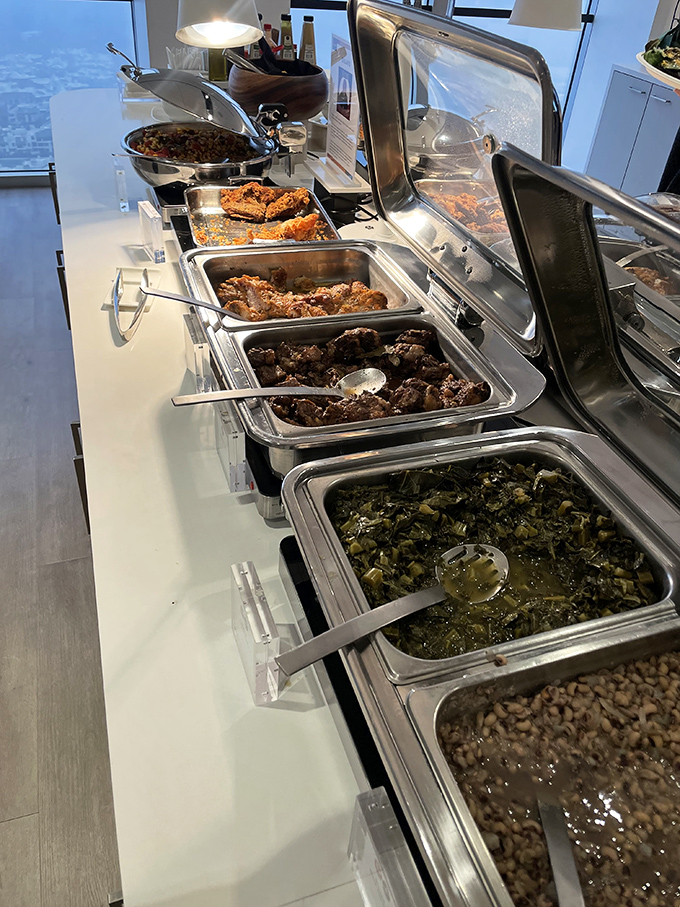 The cafeteria line&mdash;where difficult life decisions are made and "I'll take a little of everything" becomes your mantra.