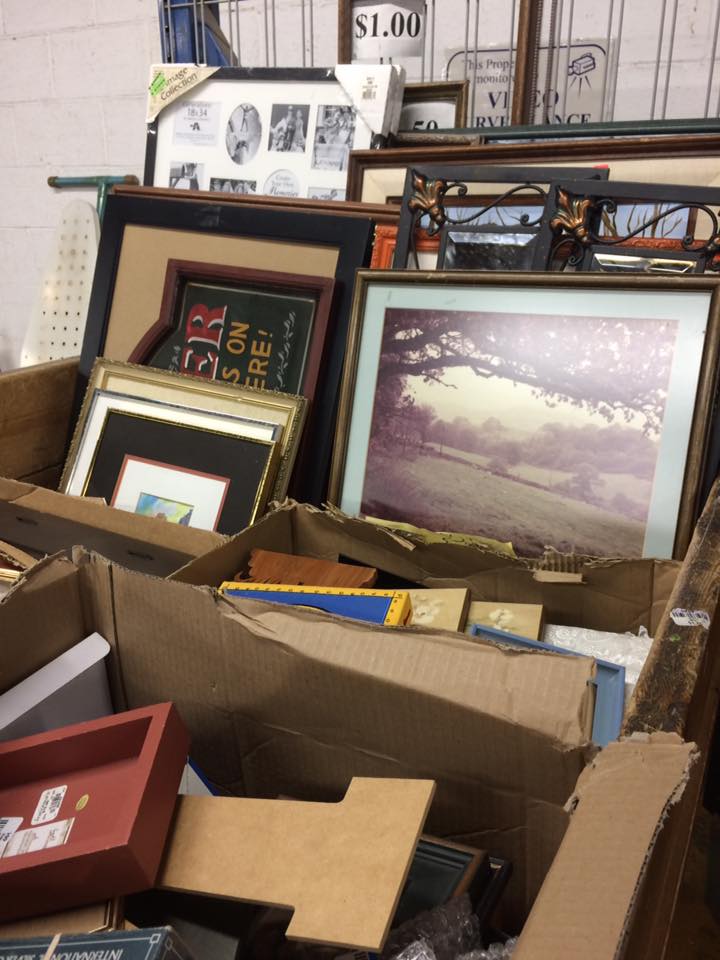 Frame game strong&mdash;yesterday's wall art becomes tomorrow's conversation piece, all stacked with chaotic potential.