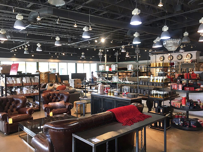 Leather sofas and home goods that make you suddenly want to redecorate your entire house. Sophisticated style without the sophisticated price tag.