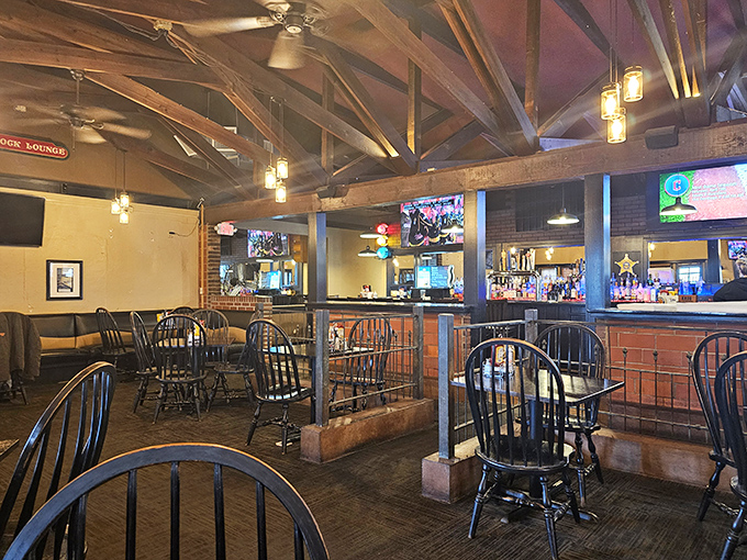 Modern seating in a historic space creates that perfect "I discovered this place before it was cool" vibe, even if everyone in Wooster already knows about it.