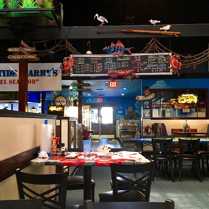 Nautical charm meets comfortable dining in a space designed for lingering over exceptional meals.