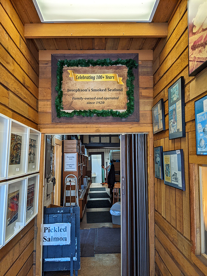 That sign says it all &ndash; over 100 years of smoking seafood excellence, the kind of longevity that doesn't happen by accident in the restaurant world.