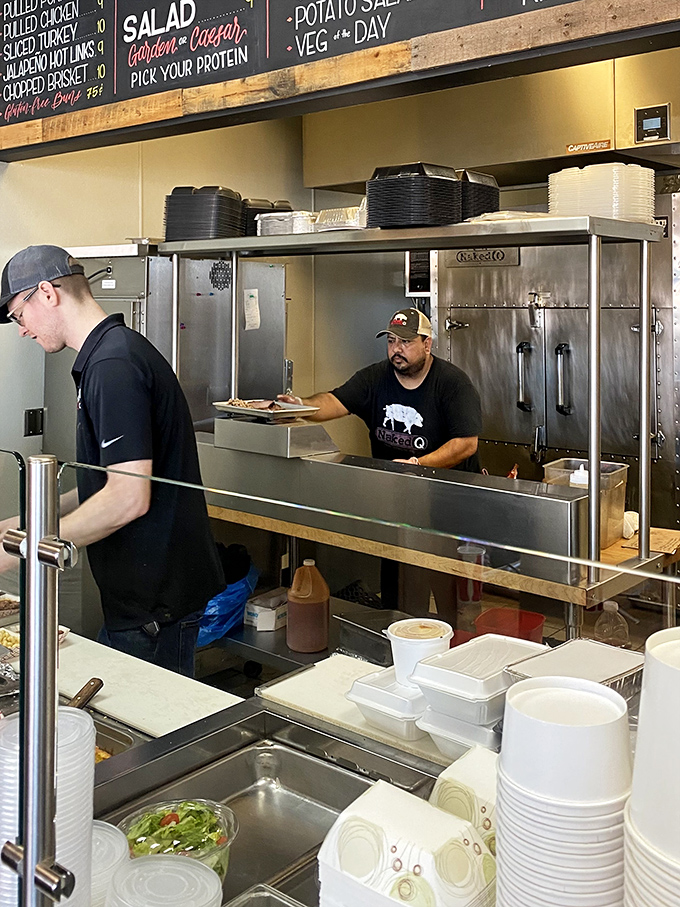 Where the magic happens. These pitmasters work with the focus of surgeons and the soul of artists.