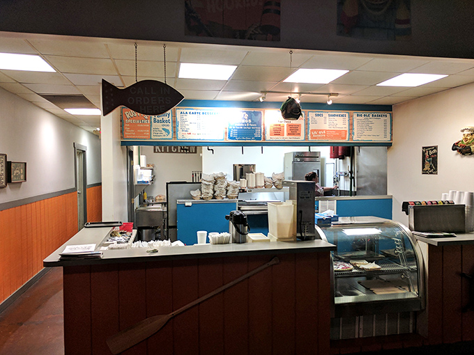 Behind the counter is where the magic happens&mdash;simple, straightforward, and without pretense, just like the food that emerges from it.