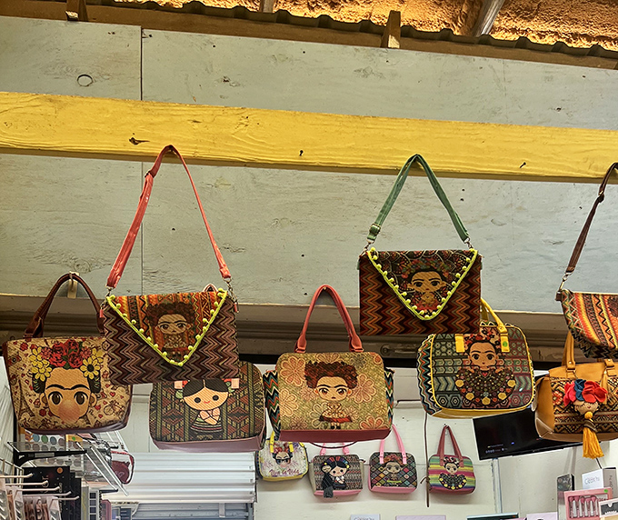 Frida would approve! These vibrant handbags featuring iconic Mexican artists transform everyday accessories into portable cultural statements.