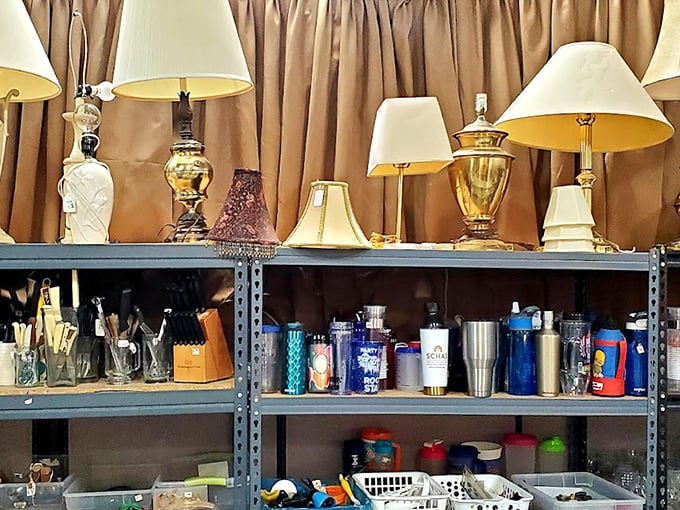 Lamp lovers, rejoice! This illuminating collection proves that good lighting doesn't require a shocking electric bill&mdash;just a good eye for secondhand gems.