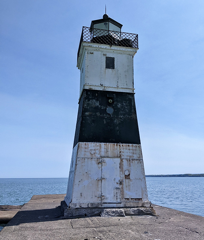 This weathered lighthouse has guided generations of mariners across Lake Erie's sometimes temperamental waters. If only it could talk!