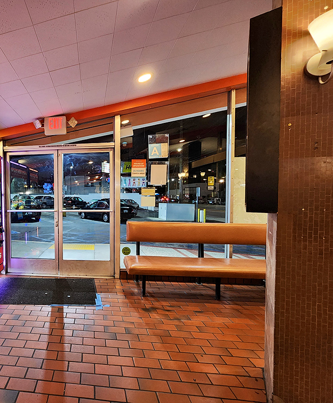 The entrance promises comfort and satisfaction&mdash;like the doorway to your favorite relative's house, if that relative could make perfect pancakes.