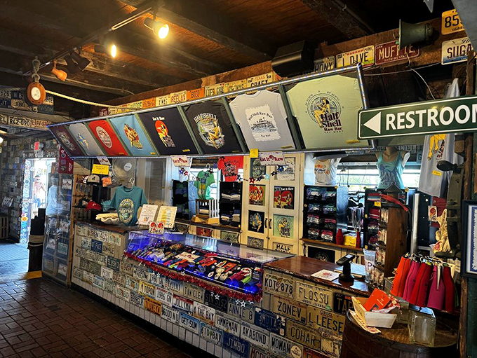 The souvenir shop where you can take home everything except the taste of those oysters. That requires a return trip!
