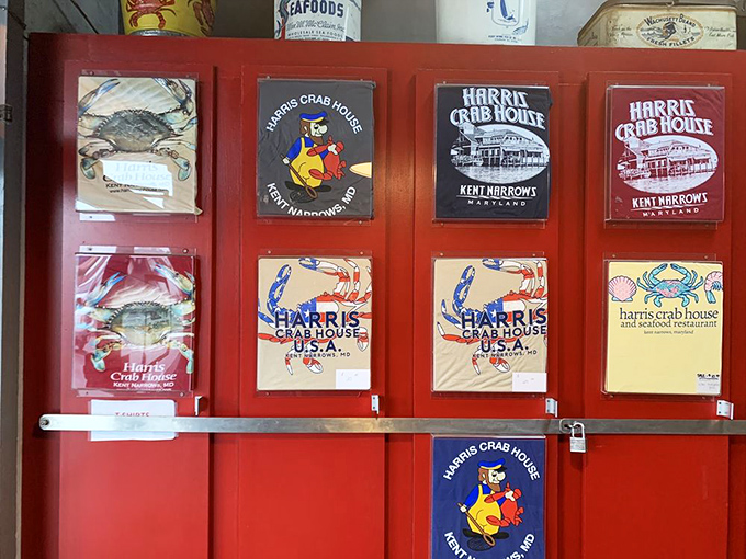 Merch that tells the Harris story. These colorful souvenirs let you take home memories when your stomach can't possibly fit another bite.