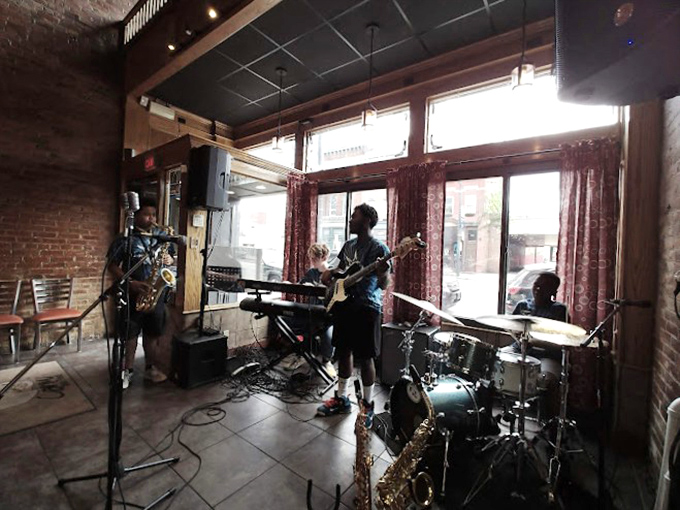 Live music transforms a meal into an experience. At Carmi, your ears feast while your stomach does the same.