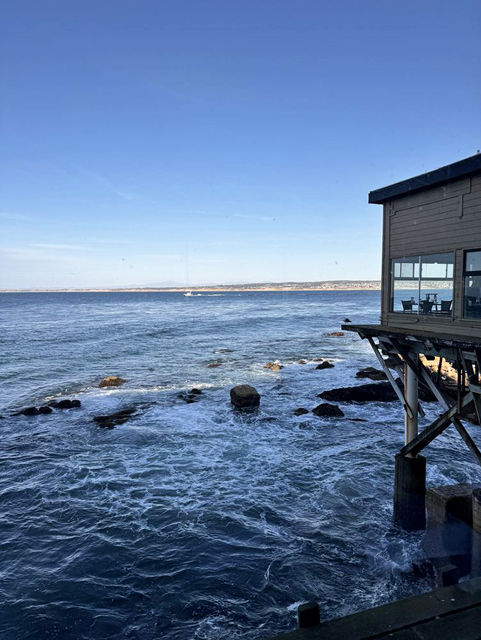 When your restaurant literally hangs over the ocean, "waterfront dining" isn't just a description—it's an understatement.