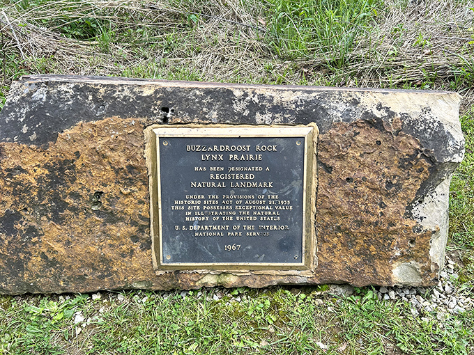 History set in stone. This official marker confirms what your tired legs already know&mdash;you've reached a genuine national treasure.