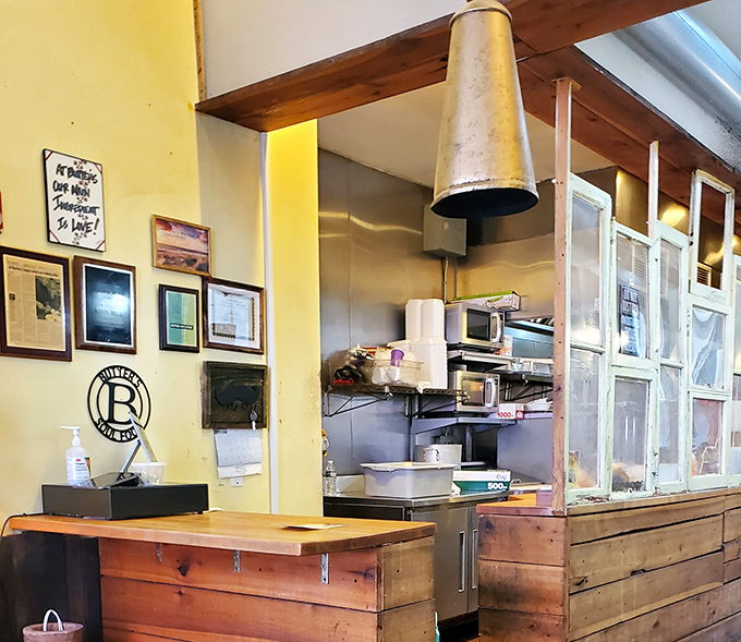 Behind-the-scenes glimpse of where all the magic happens, turning simple ingredients into comfort food gold.