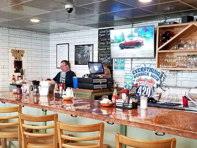 Where coffee is always brewing and local wisdom is dispensed freely &ndash; the command center of Cleveland's beloved market caf&eacute;.